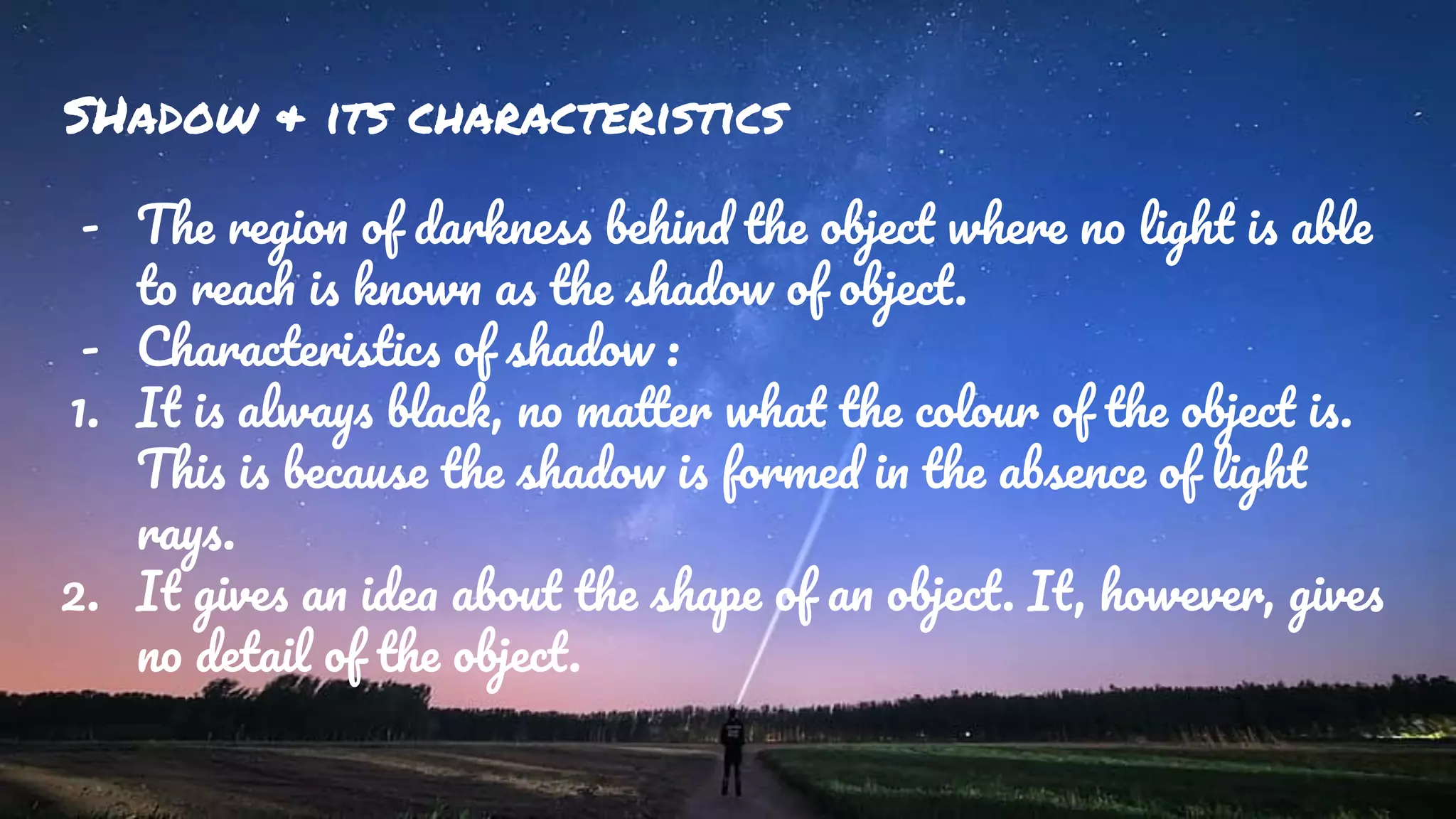 Light , shadow & reflections. | PDF