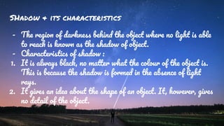 Light , shadow & reflections. | PDF