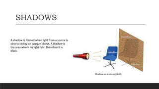 LIGHT, SHADOWS AND REFLECTIONS.pptx