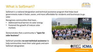 A Brighter Energy Future for Regions: An Introduction to SolSmart’s ...