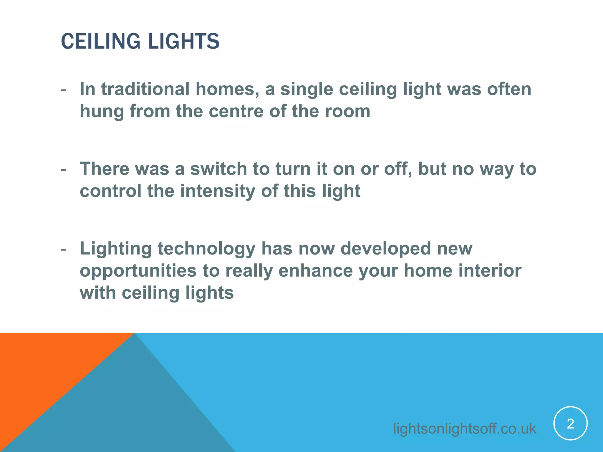 Ceiling Lights | PPTX | Eye and Vision Conditions | Diseases and Conditions