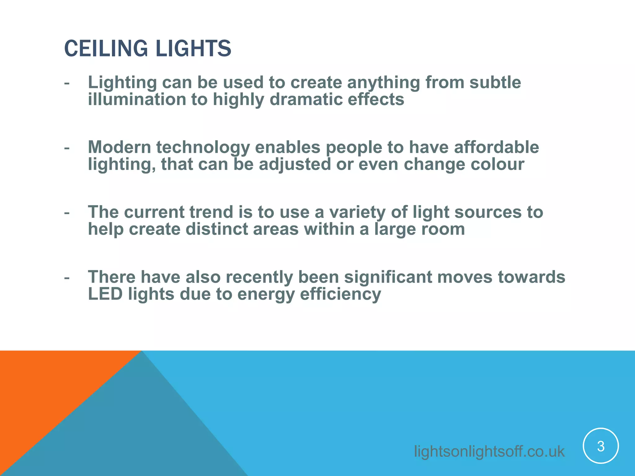Ceiling Lights | PPTX | Eye and Vision Conditions | Diseases and Conditions