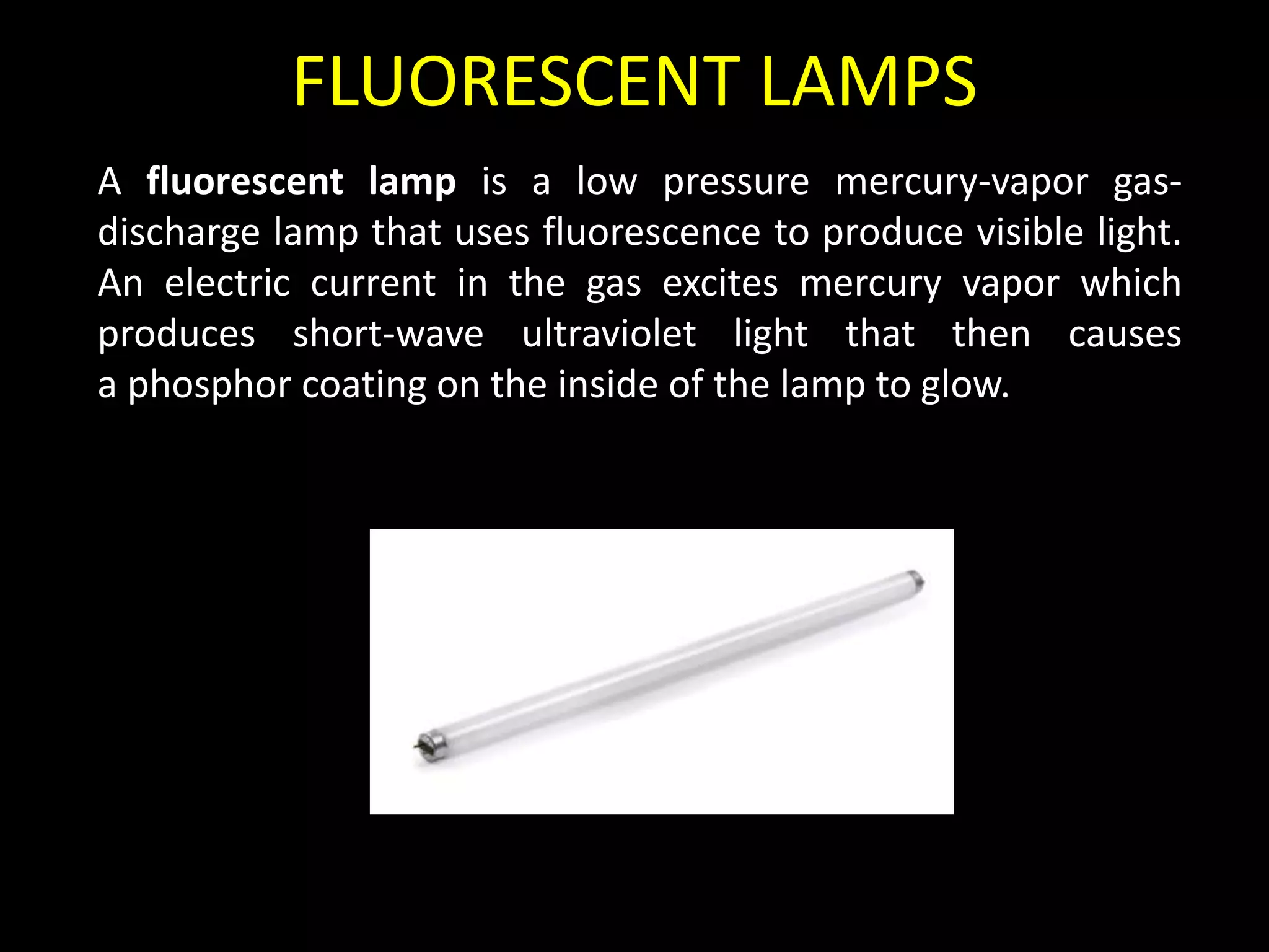 Different types of Light Sources | PPTX