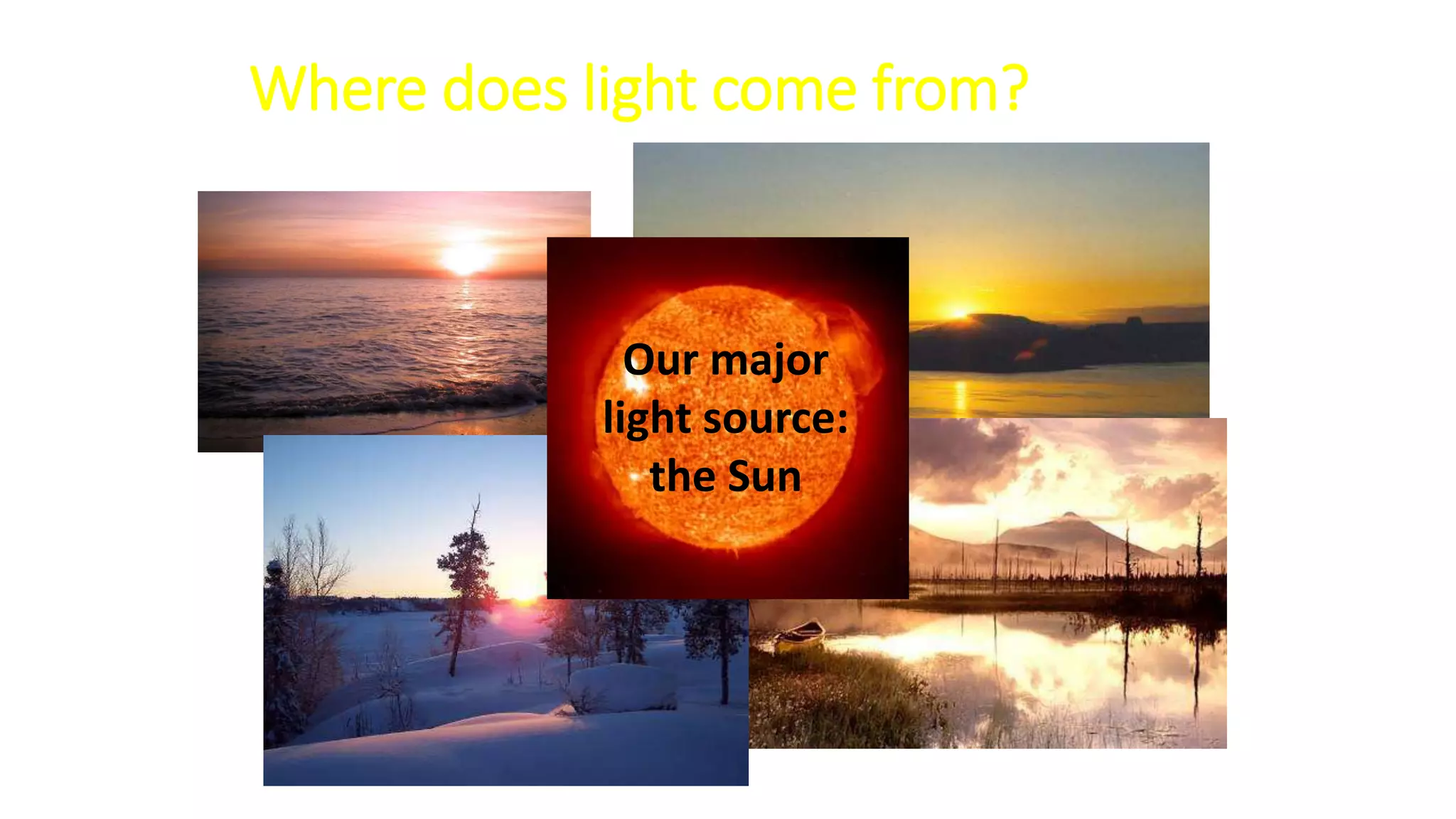 Light sources | PPTX