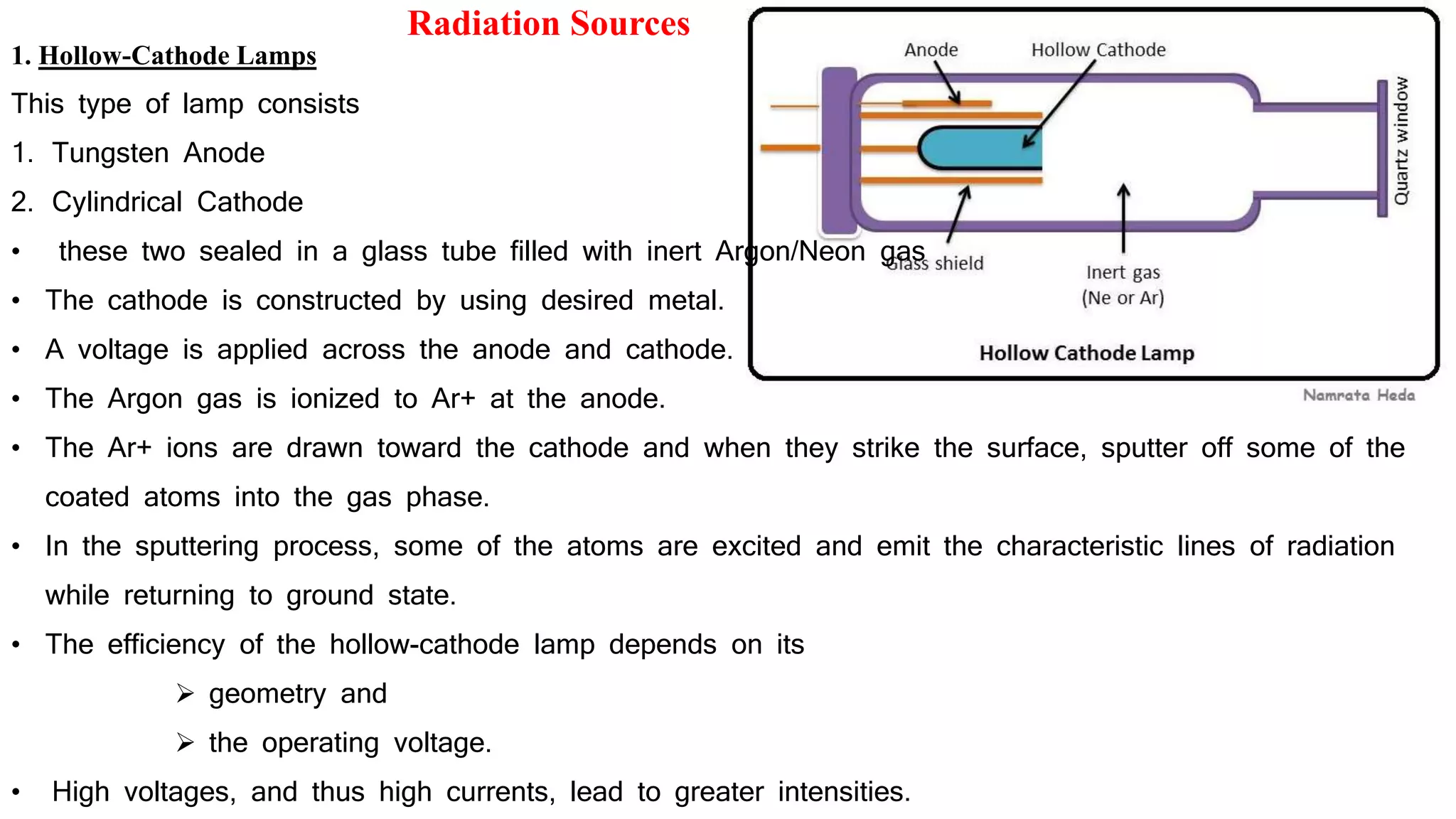 Light sources for atomic absorption spectroscopy (aas) | PPTX