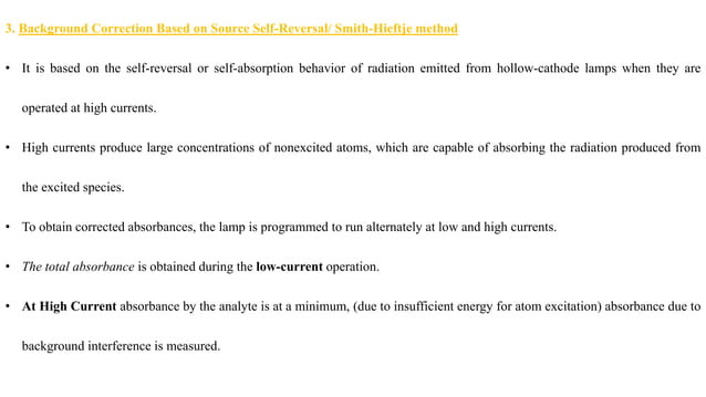 Light sources for atomic absorption spectroscopy (aas) | PPTX ...