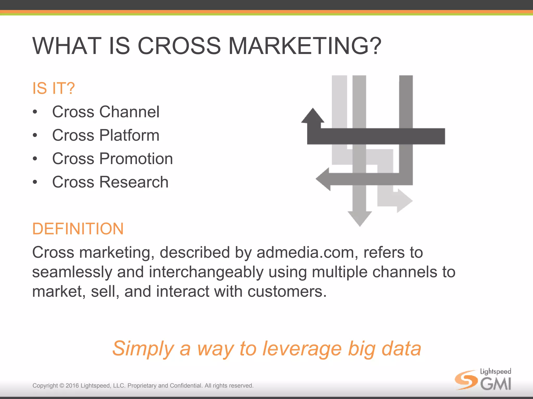 Cross Marketing in Action | PPTX