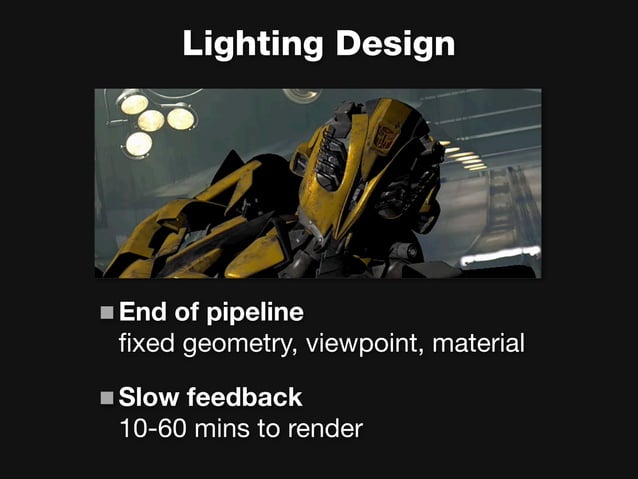 Lightspeed SIGGRAPH talk | PPT