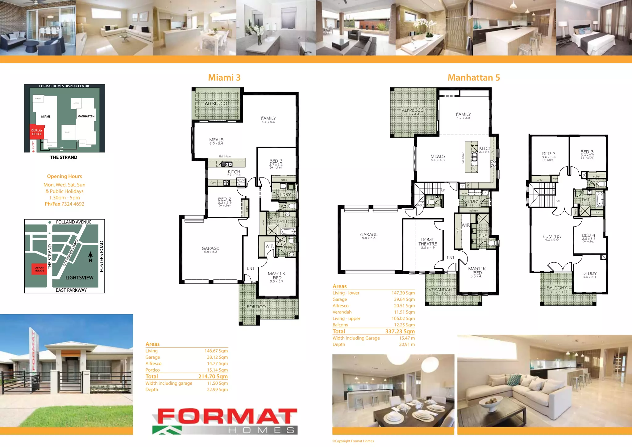 Lightsview Display Homes in Adelaide by Format Homes | PDF