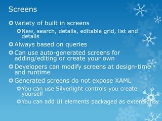 Build and Deploy LightSwitch Application on Windows Azure | PPTX