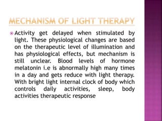 Light therapy | PPTX