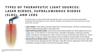 Light and Laser Therapy in Rehabilitation | PPTX