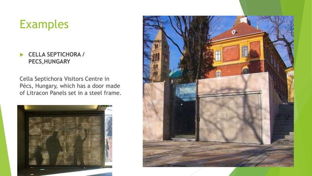 Light Transmitting concrete | PPTX | Physics | Science