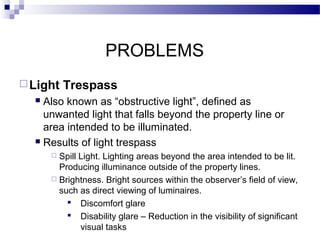 Light trespass and_pollution[1] | PPT