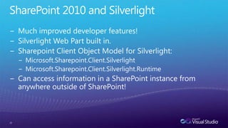 LightUp SharePoint with Silverlight | PPT