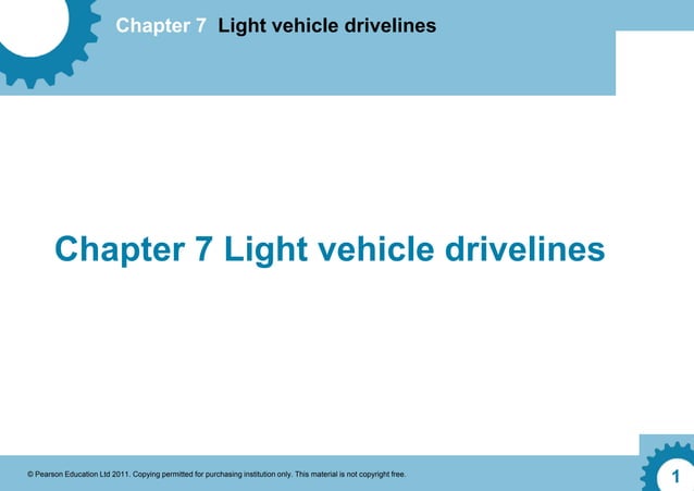 Light vehicle drive line.ppt