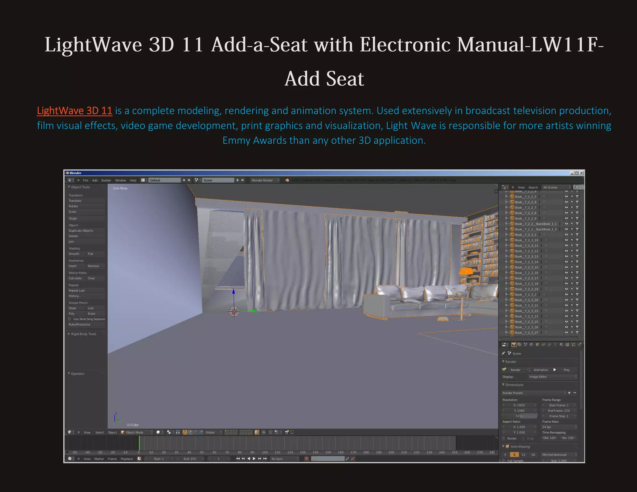 LightWave™ 3D 11 Add-a-Seat | PPT