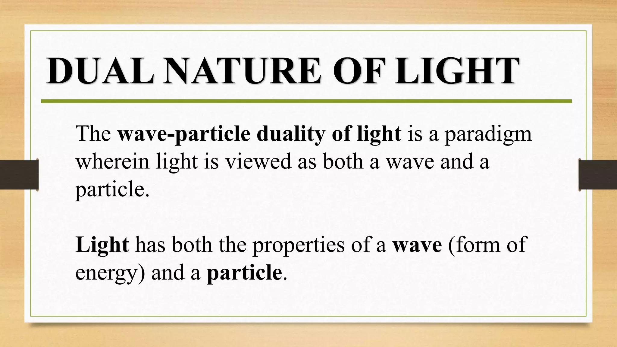 Introduction to Light Waves | PPTX