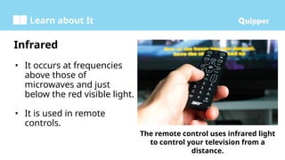 LIGHT WAVES from QUIPPER PHYSICS GRADE 7 | PPTX