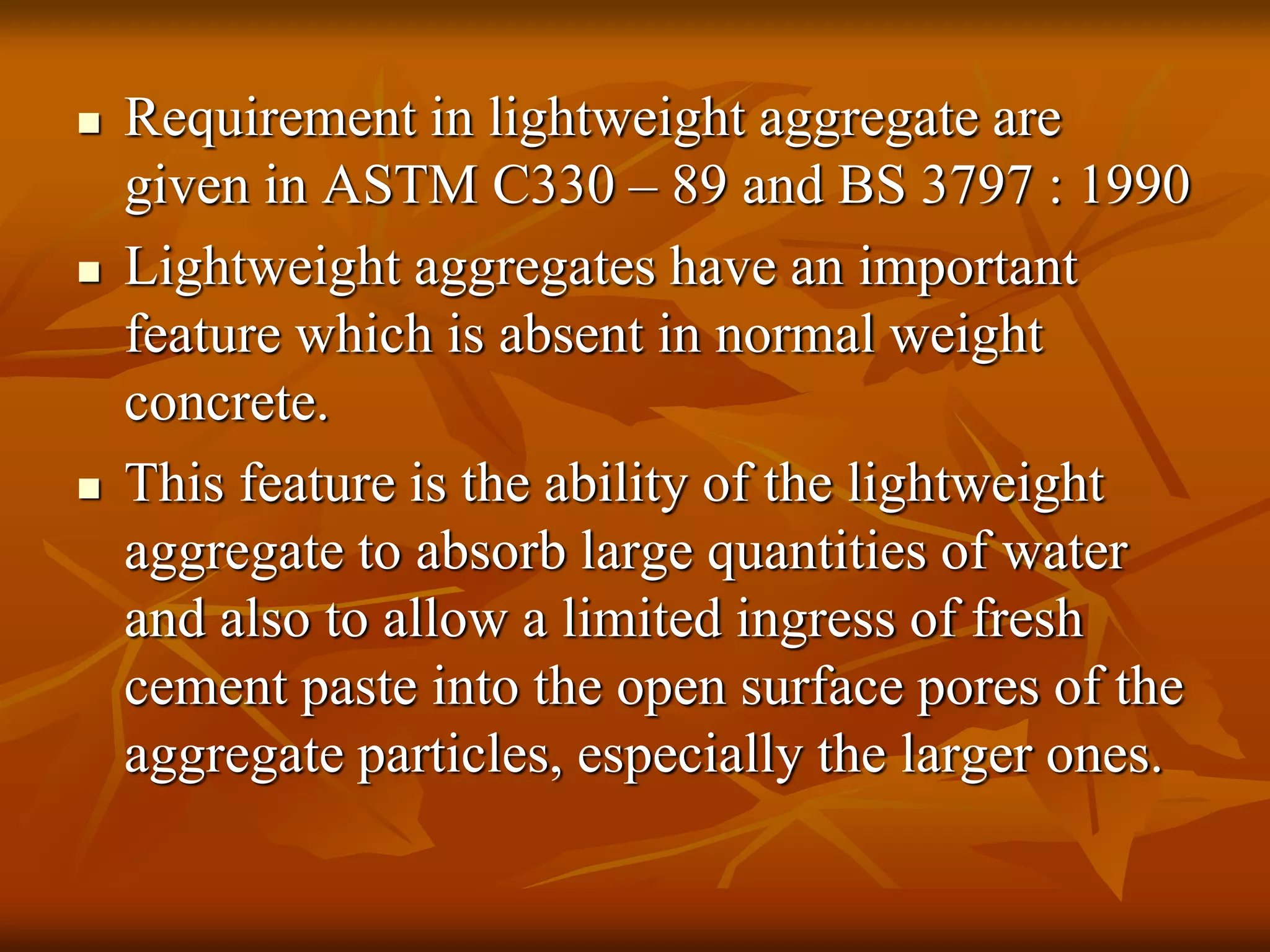 Lightweight aggregate concrete | PDF