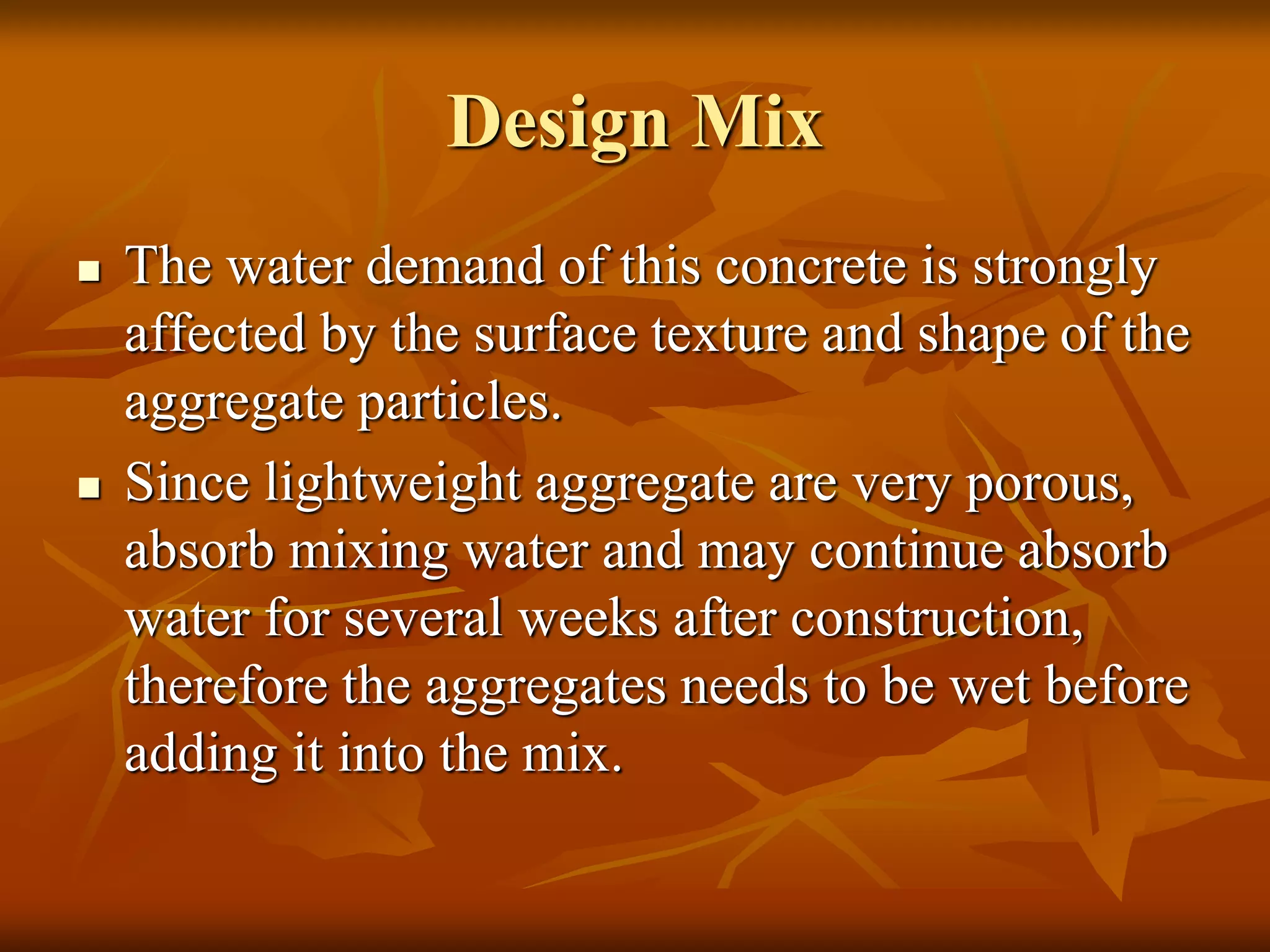 Lightweight aggregate concrete | PDF