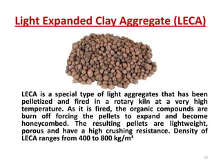 Lightweight aggregate concrete ppt | PPTX