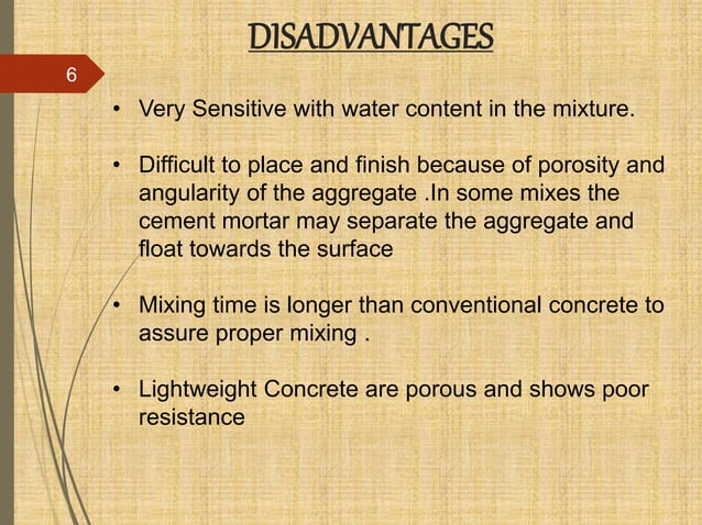 Light weight concrete | PPTX | Civil Engineering Industry | Industries