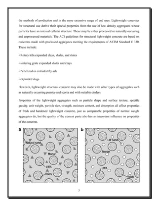 Light weight concrete | PDF
