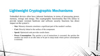 Lightweight cryptography | PPTX