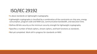 Light Weight Cryptography for IOT.pptx