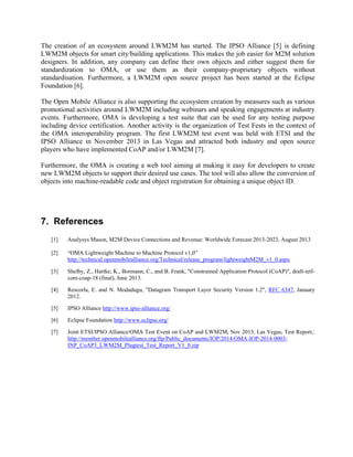 Lightweight M2M | PDF