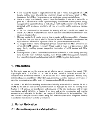 Lightweight M2M | PDF