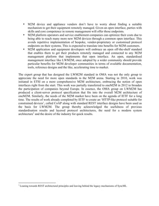 Lightweight M2M | PDF