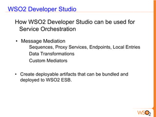 Lightweight Orchestration with WSO2 ESB | PPT