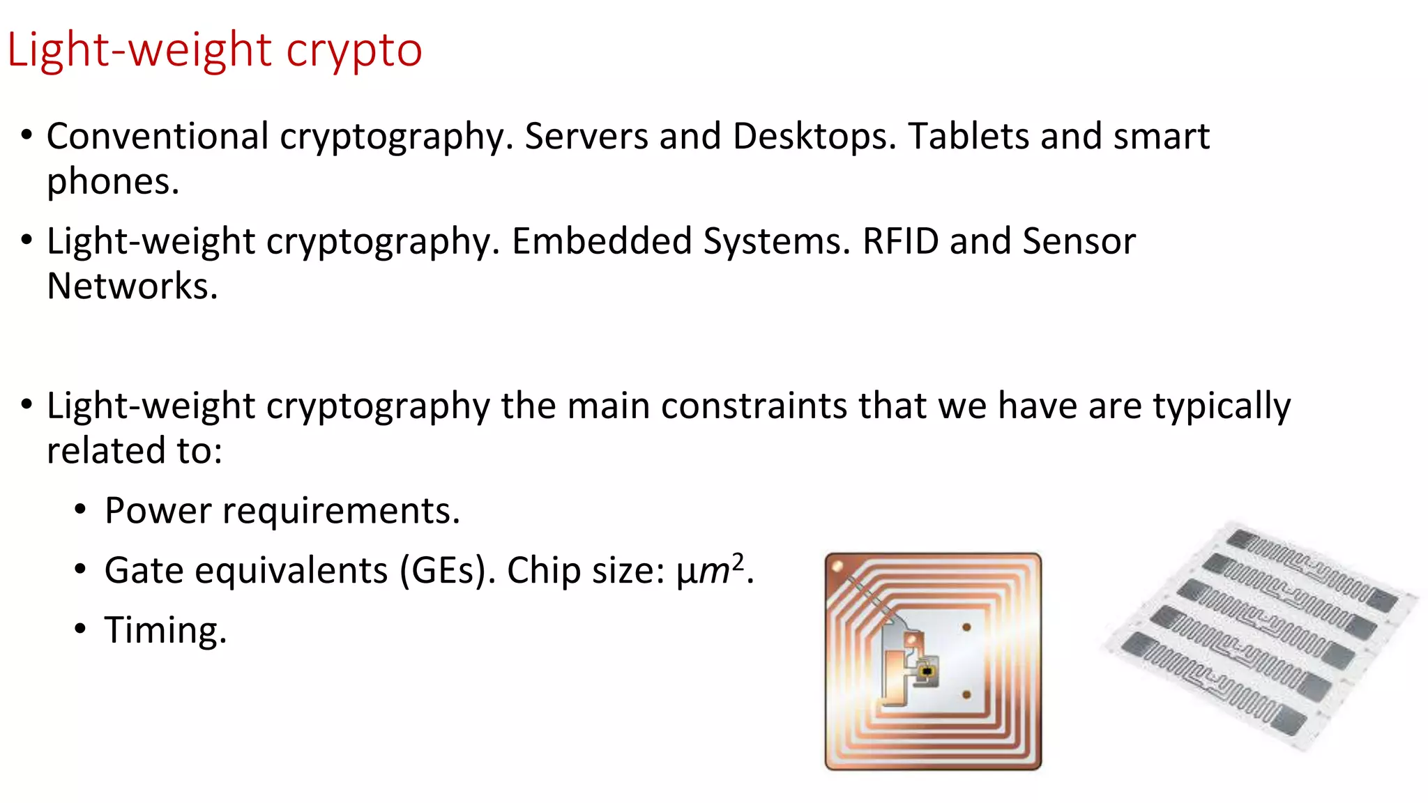Light weight crypto: Rabbit | PPT