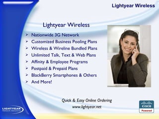 Lightyear Network Solutions Overview | PPT | Computer Networking | Computing