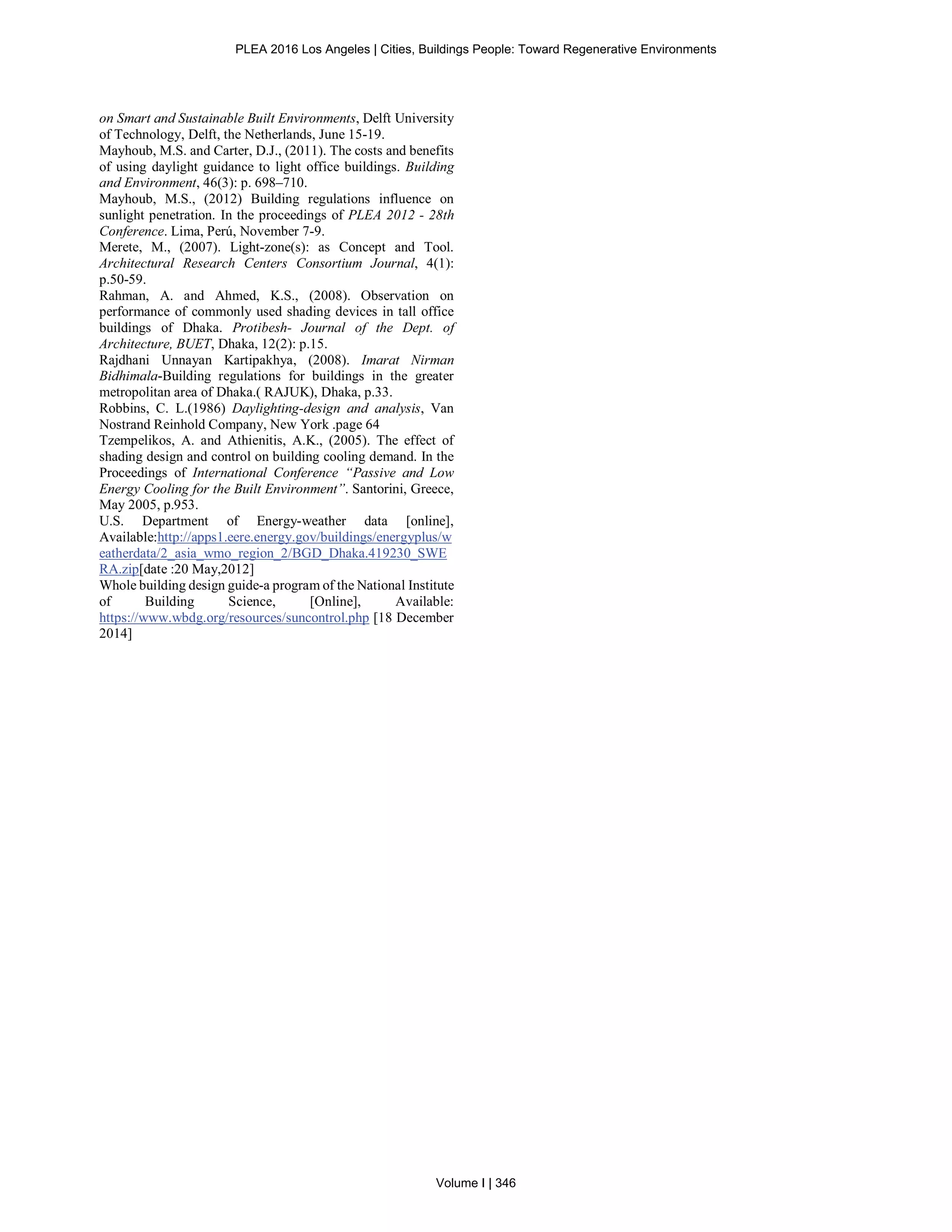 Light zones vs. hvac loads evaluating energy efficiency for shading ...
