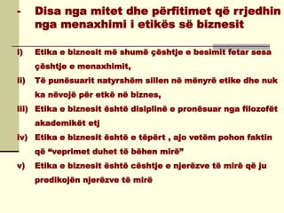 Programet e menaxhimit etik | PDF