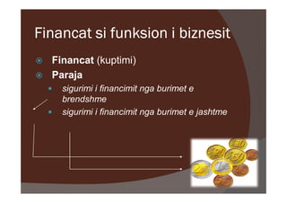 Funksionet Kryesore te Biznesit | PPT