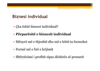 Format Ligjore te Biznesit | PDF