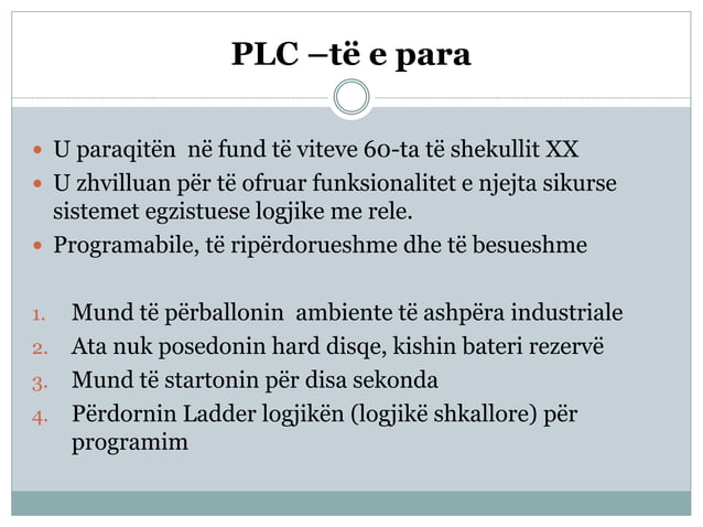 Kontroleret logjike progrmabil | PPTX