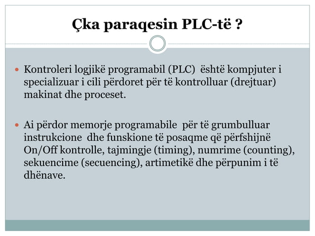 Kontroleret logjike progrmabil | PPTX