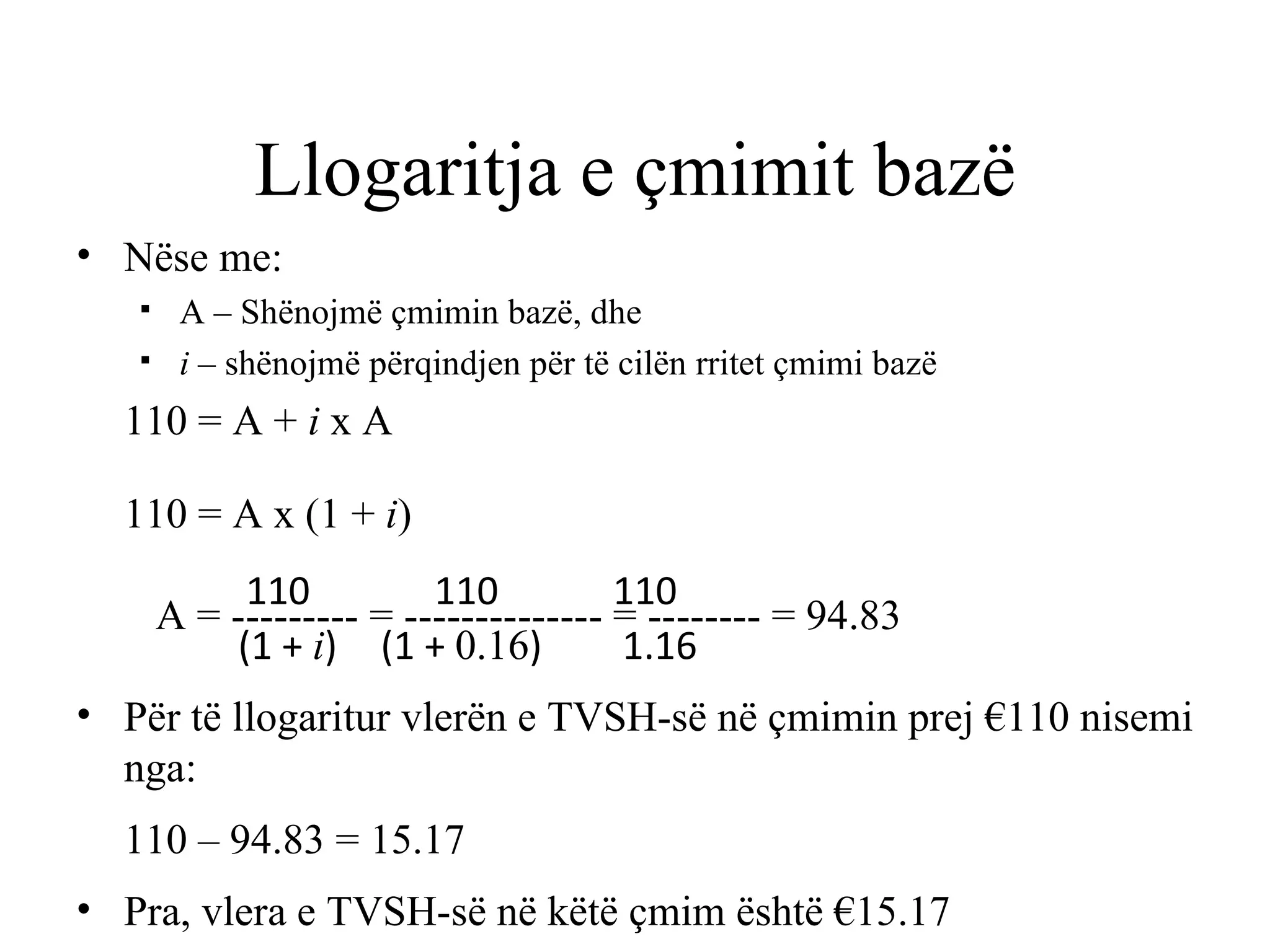 Ligjerata 7 indekset (perqindjet) | PPT