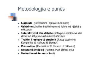 Ligjerata hyrese | PPT