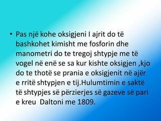 Ligji i daltonit | PPTX