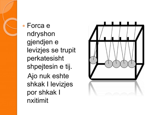 Ligji i inercis Agreta Pnishi | PPTX