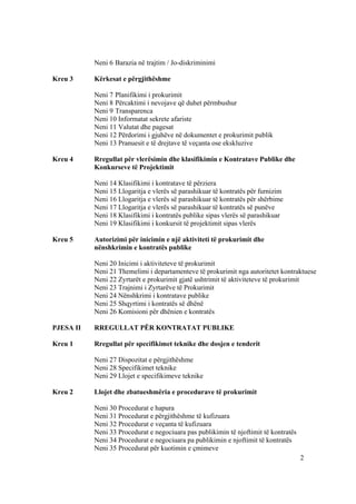 Ligji i prokurimit publik | PDF
