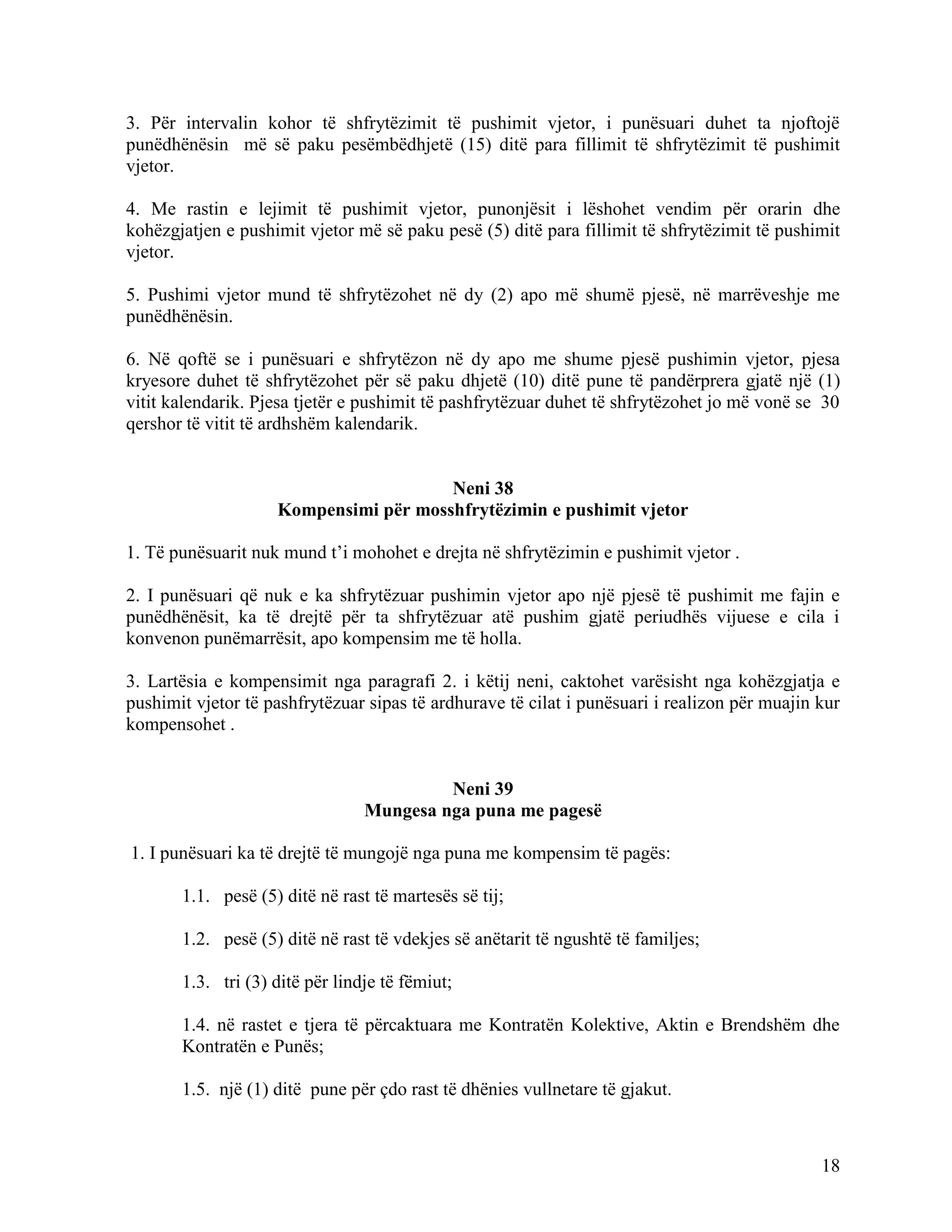 Ligji i punes 2010 212-alb | PDF