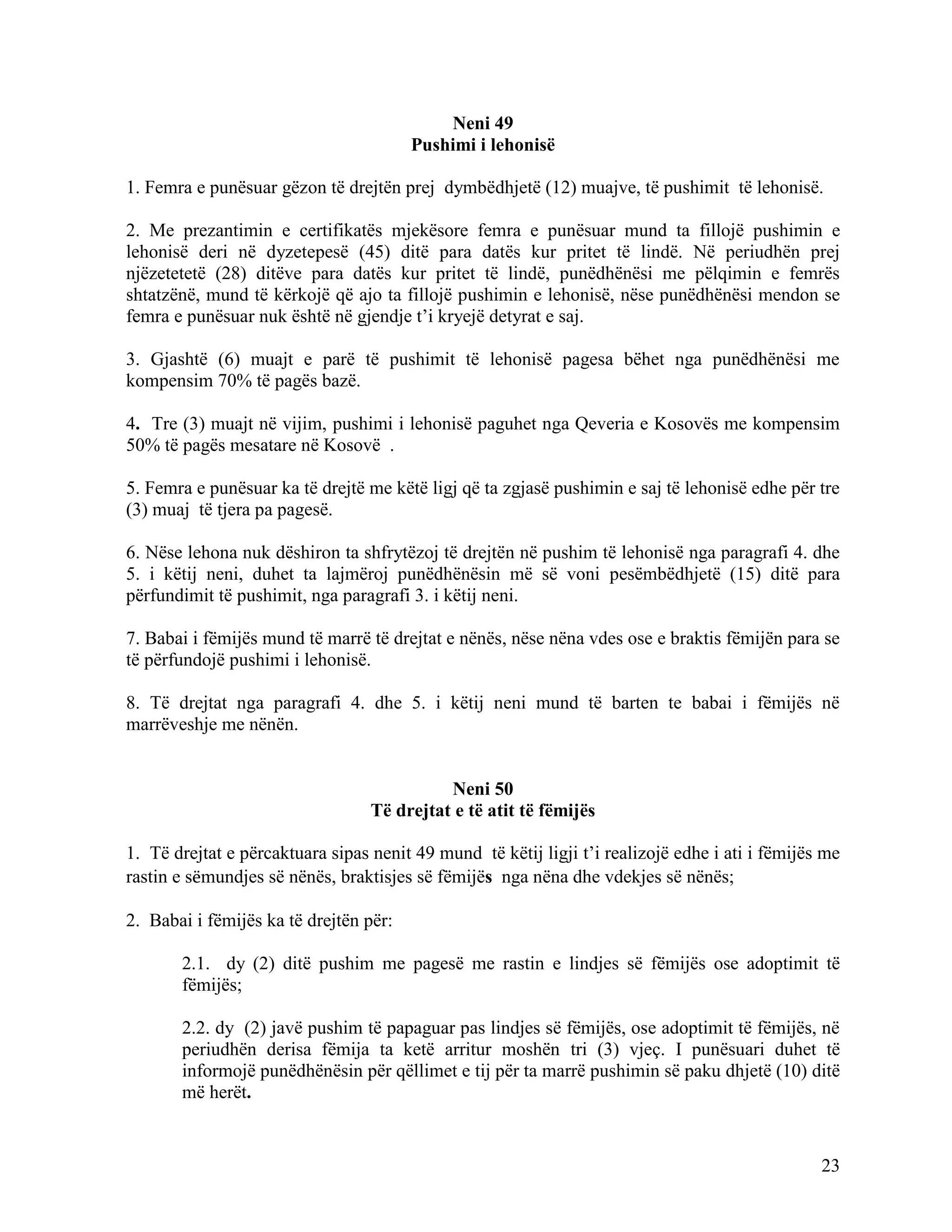 Ligji i punes 2010 212-alb | PDF