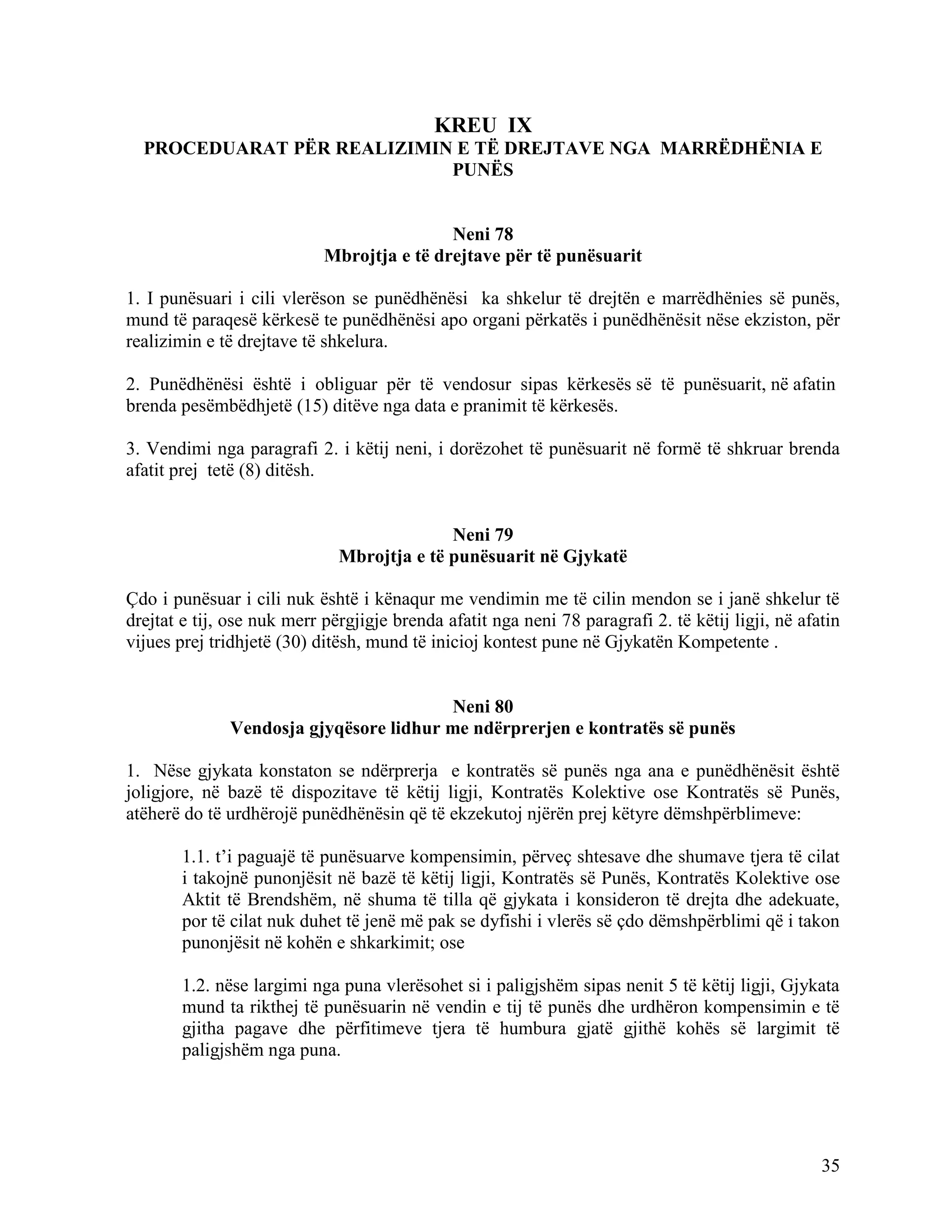 Ligji i punes 2010 212-alb | PDF